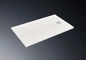 Erga Laos, obdélníková sprchová vanička 140x80x5cm, akrylát, bílá lesklá, ERG-V06-ACR-8014S-WH-CR