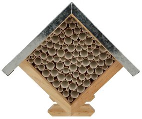 Esschert Design ESSCHERT DESIGN Domeček pro včely s pozink. Střechou