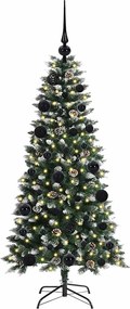 Umělý vánoční stromeček Zelená 120 cm PVC, plast a ocel 3395797