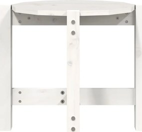 vidaXL Konferenční stolek Ø 52,5 x 45 cm masivní borové dřevo [822308] Barva: Přírodní