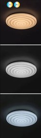 Rabalux Bílé stropní LED svítidlo Katina 475mm 36W CCT s DO 71018