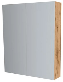 Mereo Mereo, Koupelnová skříňka zrcadlová 80 cm, galerka, 2 x dvířka, Multidecor, CN798G82DWOT