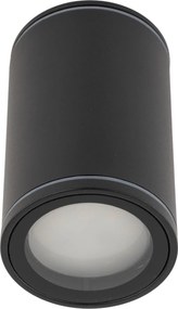 TK Lighting Černé stropní svítidlo Flare 63mm pro žárovku GU10 TK10583
