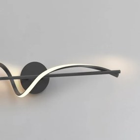 ONLI - LED Nástěnné svítidlo TWIST LED/25W/230V 4000K černá