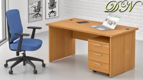 Sestava kancelářského nábytku Komfort 1.2, buk ZE 1.2 11