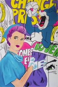 Vendula Veselá | Wona Wena Vendula Veselá | Newspaper Rám: Černý, Velikost: 60 x 40 cm
