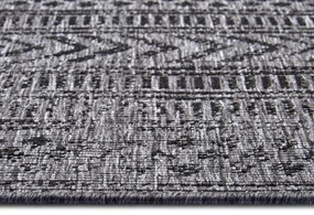 NORTHRUGS - Hanse Home koberce Kusový koberec Twin Supreme 105417 Biri Night Silver – na ven i na doma - 160x230 cm