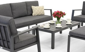 Zakintos Coffee 5 hliníkový set s lavicí antracit Garden Point