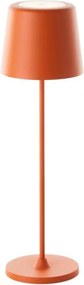 Brilliant G90939/77  Venkovní AKU stolní lampa KAAMI oranžová USB-C