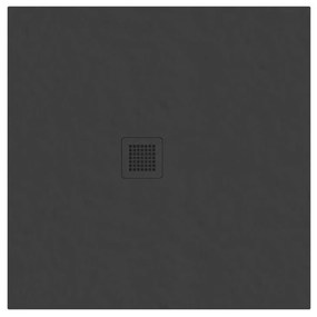 Ravak - Sprchová vanička 80x80 cm, matná černá XA034433010