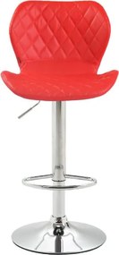 Barová židle Uriel červená