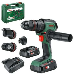 Bosch - 18V AKU vrtačka s příklepem, 2x aku 2,5 Ah PBA, nabíječka 06039E2105