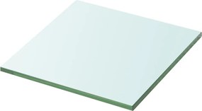 Policové desky 2 ks sklo čiré 30 x 30 cm 3051551