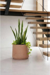 Květináč TROPICO, sklolaminát, výška 38 cm, oranžová