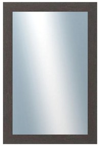 DANTIK - Zarámované zrcadlo - rozměr s rámem cca 40x60 cm z lišty RETRO tmavě šedá (2529)