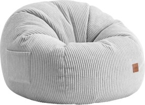 Sedací pytel s podnožkou COMFY 3.0 šedý