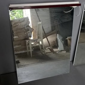 BPS-koupelny Zrcadlo s osvětlením Sicilia 85 Z Cherry ZCSICILIA85CH