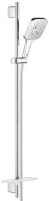 Grohe Rainshower SmartActive Cube - Sada sprchové hlavice 130 9,5 l/min, 3 proudy, tyče 900 mm a hadice, chrom 26587000