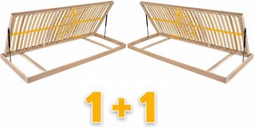Rošt DUOSTAR Kombi P pravý a levý AKCE 1+1 80x200 Ahorn DuostarKPP