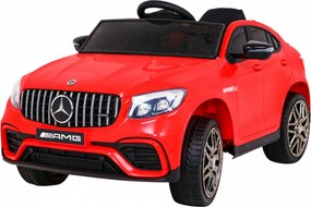 Ramiz Elektrické autíčko Mercedes Benz GLC63S SUV pro děti červené + dálkové ovládání
