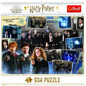Trefl puzzle 934 dílků - Harryho Potter, Dumbledorova armáda