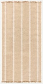 Diamond Carpets India, Ručně vázaný kusový koberec Hollis J 13 Natural, 240x300, béžová, chodba / předsíň
