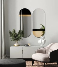 Zrcadlo Fusion Gold Rozměr: 40 x 105 cm