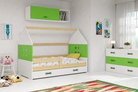 Dětská postel domeček Lea zelená