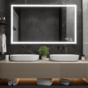 Zrcadlo do koupelny s LED osvětlením M1 premium