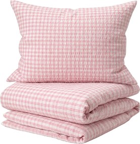 Krepové povlečení PINK CUBIS růžové Rozměr povlečení: 70 x 80 cm | 140 x 200 cm