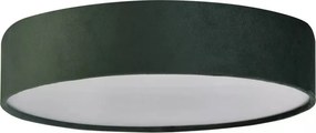 Searchlight 23298-3GR Stropní sametový lustr VELVET ZELENÝ, průměr 50cm