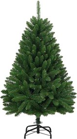 Umělý vánoční stromeček 120 cm 150 LED Teplá bílá PVC a ocel 3395672