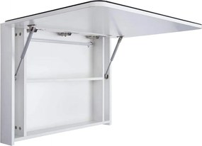 LED koupelnová skříňka se zrcadlem 80 x 9,5 x 55 cm 285120