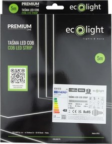 LED páska digitální COB 24V 5m 65W 4000K 1170lm digitální efekt tekoucí vody