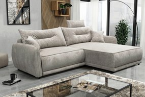 XXXLutz ROHOVÁ SEDAČKA, textil, šedavě hnědá MID.YOU - Sedací soupravy - 001574006814