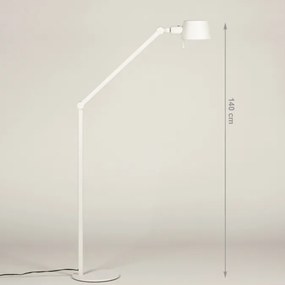 Stojací designová lampa Niki White
