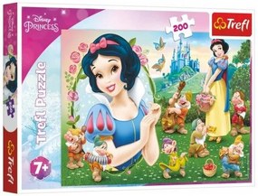 Puzzle Krásná Sněhurka/Disney Princess 200 dílků 48x34cm v krabici 33x23x4cm