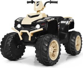 Costway 12 V elektrická dětská čtyřkolka se světlomety mini elektrická čtyřkolka