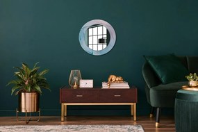Kulaté dekorativní zrcadlo Moderní mramorová textura fi 50 cm