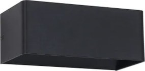 Brilagi - LED Venkovní nástěnné svítidlo DONNANI LED/7W/230V 20 cm černá IP44