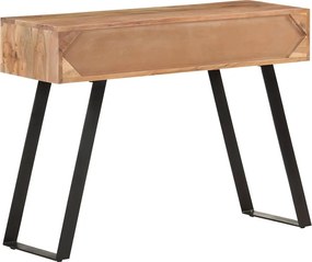 Konzolový stolek 100x35x76 cm masivní akácie s živými hranami 323522