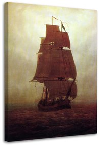 Gario Obraz na plátně Plachetnice -  Caspar David Friedrich, reprodukce Rozměry: 40 x 60 cm