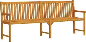 Zahradní lavice 220 cm masivní akáciové dřevo 316613