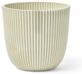 Capi Nature Groove Made With Planter Ball Sawdust Beige Ø 13 cm / V 12 cm