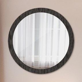 Kulaté dekorativní zrcadlo na zeď Abstraktní kovový fi 100 cm