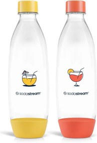Sodastream lahev sodastream lahev fuse 2 x 1 l orange / yellow do myčky