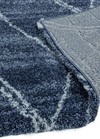 Modrý  koberec Bardie Blue Rozměry: 80x150 cm