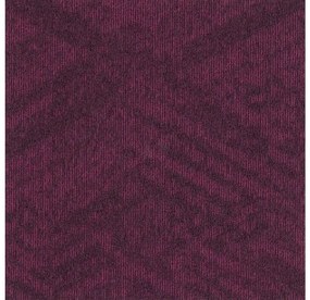 Contour kobercové čtverce VIEW 478 fialová