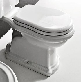 Kerasan RETRO WC kombi mísa 38,5x72cm, zadní odpad, bílá 101301