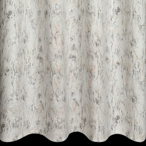 ZATEMŇOVACÍ ZÁVĚS NA KROUŽCÍCH KORNELIE 140X250 CM KRÉMOVÁ